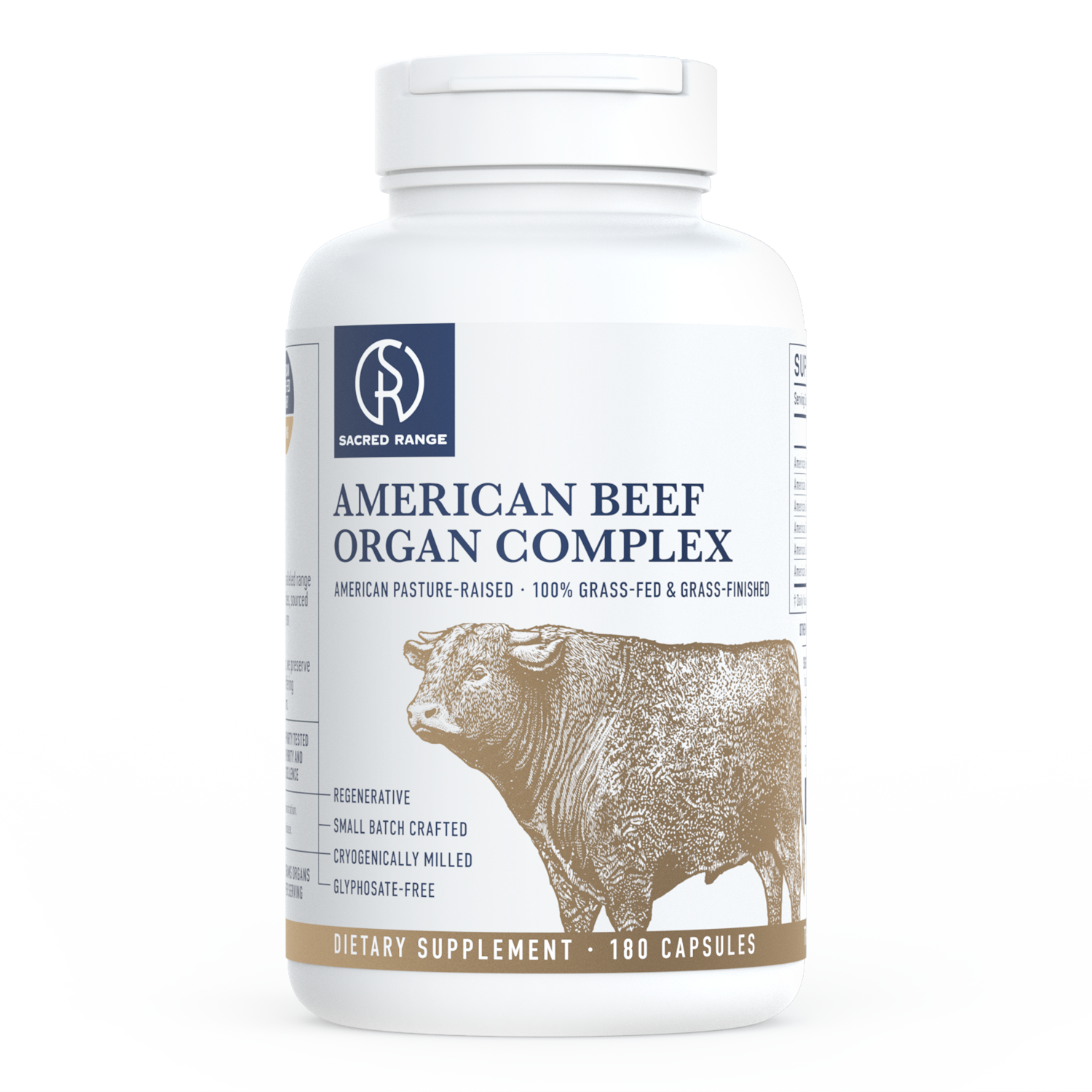 Beef Organ Supplements – Grass-Fed, Freeze-Dried | Sacred Range