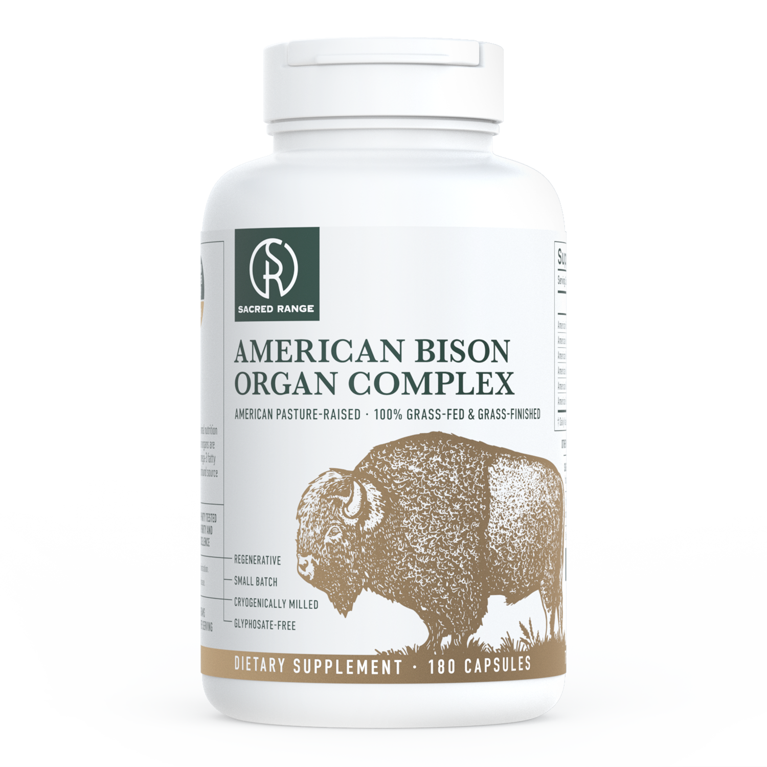 American Bison Organ Complex Supplement | Sacred Range